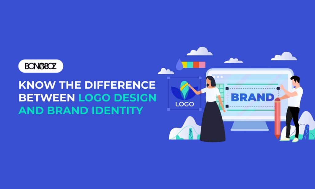 Know the difference between logo design and brand identity